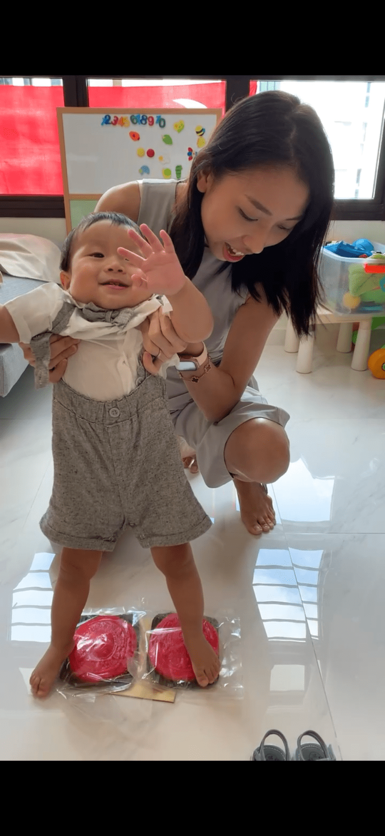 Chinese Baby 1st Birthday Must Do Tradition – Ka Ta Kueh & Zhua Zhou 抓周